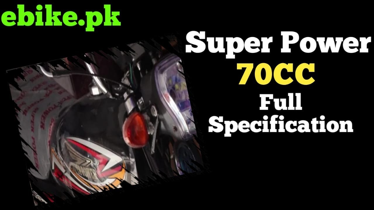 Super Power 70cc Full Specification - YouTube