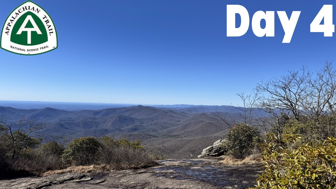 Day 4 Appalachian Trail Thru Hike | Neel Gap to Gooch Gap - YouTube