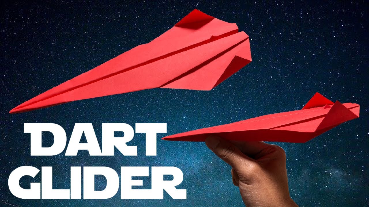How To Make A Paper Airplane Best Paper Airplane Dart Glider YouTube How To Make A Paper Airplane Best Paper Airplane Dart Glider YouTube