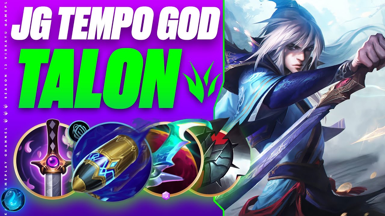 TALON JUNGLE Is The BEST Jungler At Destroying Enemy Junglers! 😱 ...