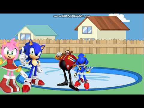 Dr. Eggman and Metal Sonic Have A Pool Sumo/Get Grounded - YouTube