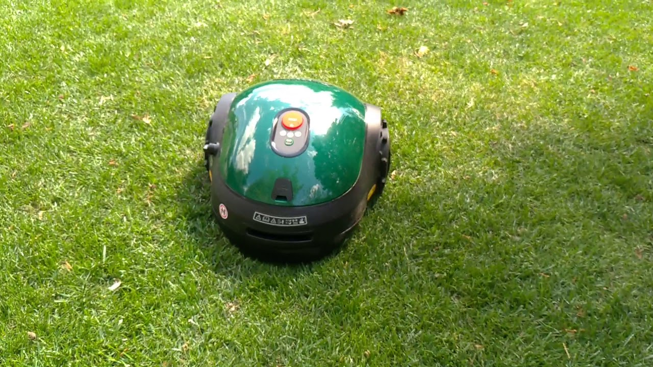 Robot fűnyíró - YouTube