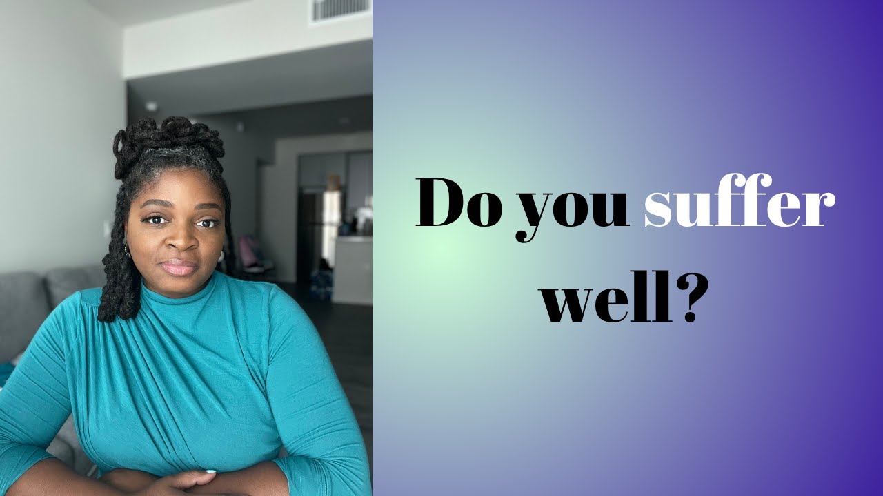 Do you suffer well? - YouTube