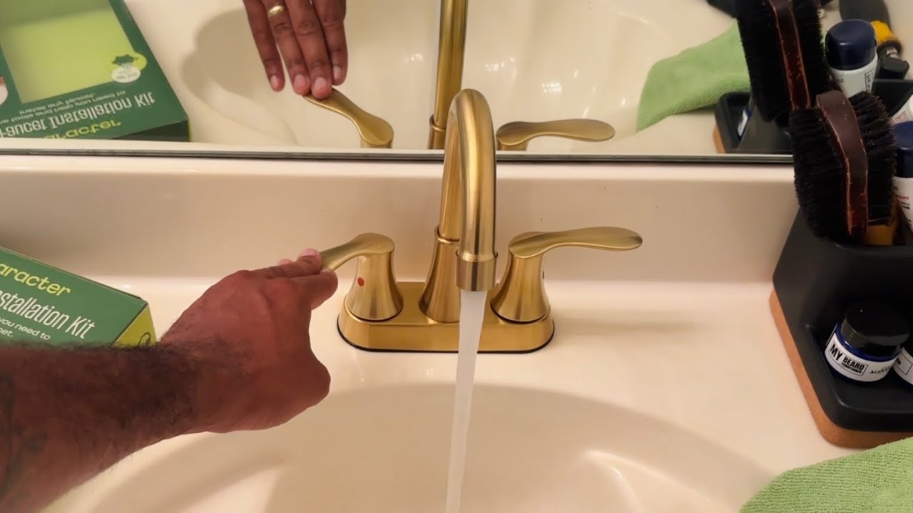 How to Install a Bathroom Sink Faucet and Drain | A Complete Guide ...