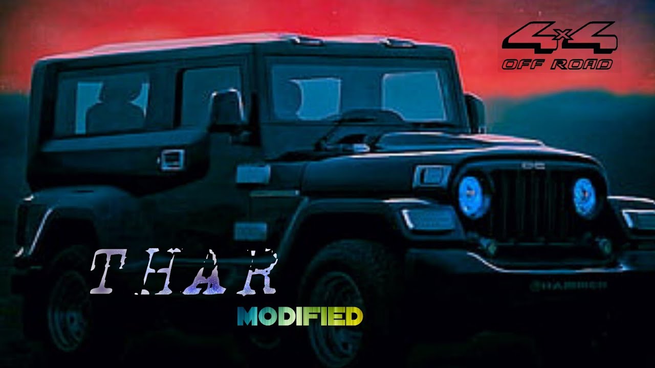 Thar crde modified design's | thar lover | cherry automotive design's ...