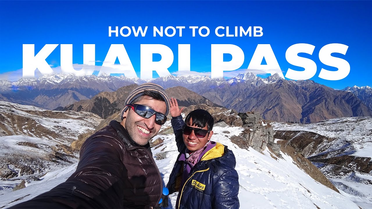 Epic Kuari Pass Trek In December | Winter Trekking At Its Best | Kuari ...