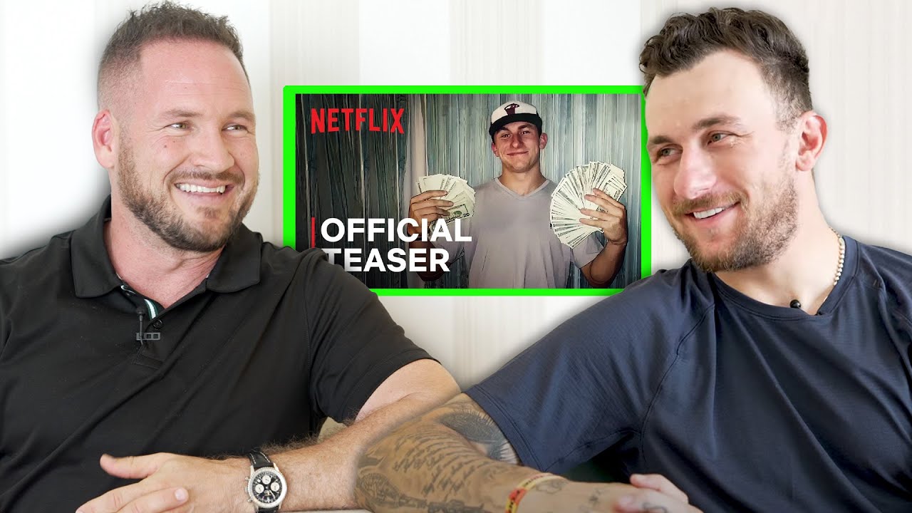 Johnny "Football" Manziel does his first podcast since the Netflix ...
