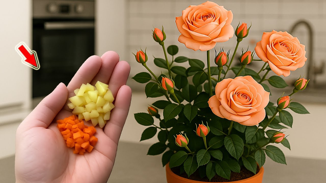 Don't Throw It Away! It Makes The Rose Take Root, Sprout And Bloom ...