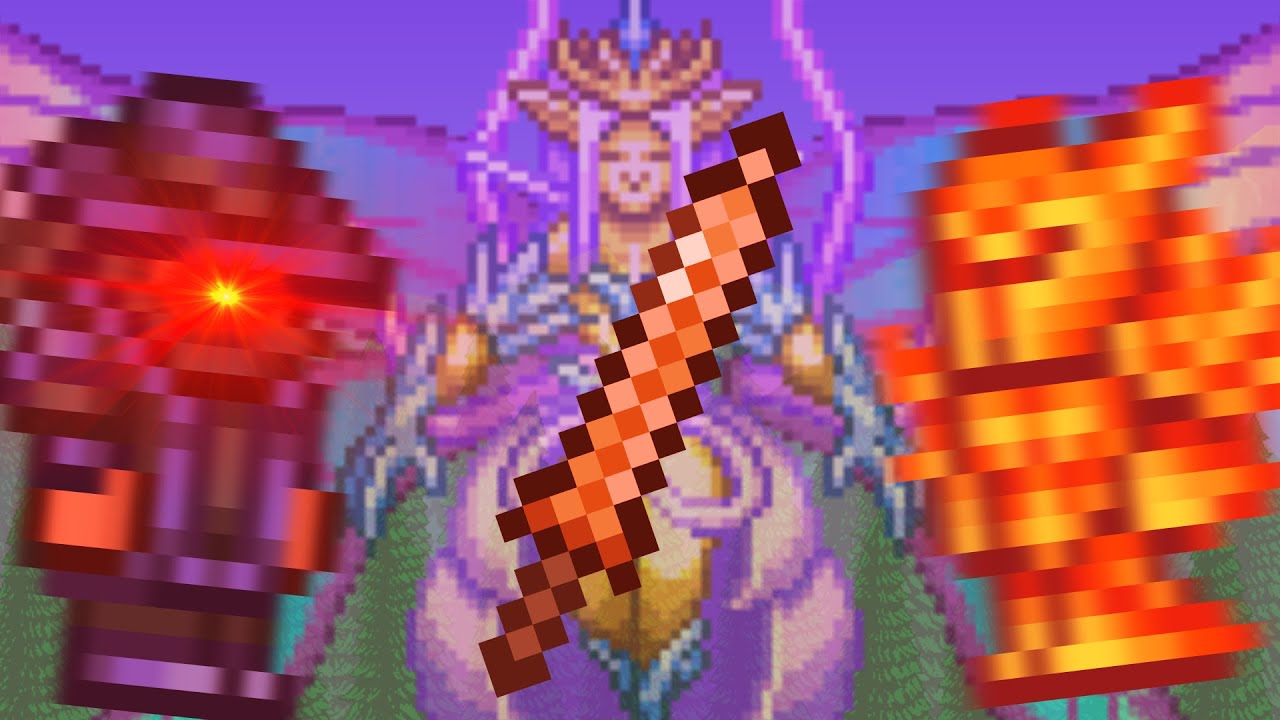 Beating Terraria with a COPPER SHORTSWORD... - YouTube