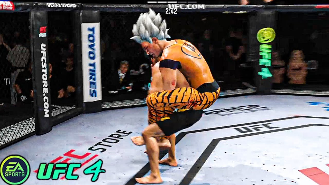 UFC 4 | Bruce Lee vs Son Goku(Dragon Ball) | EA SPORTS UFC 4 - YouTube