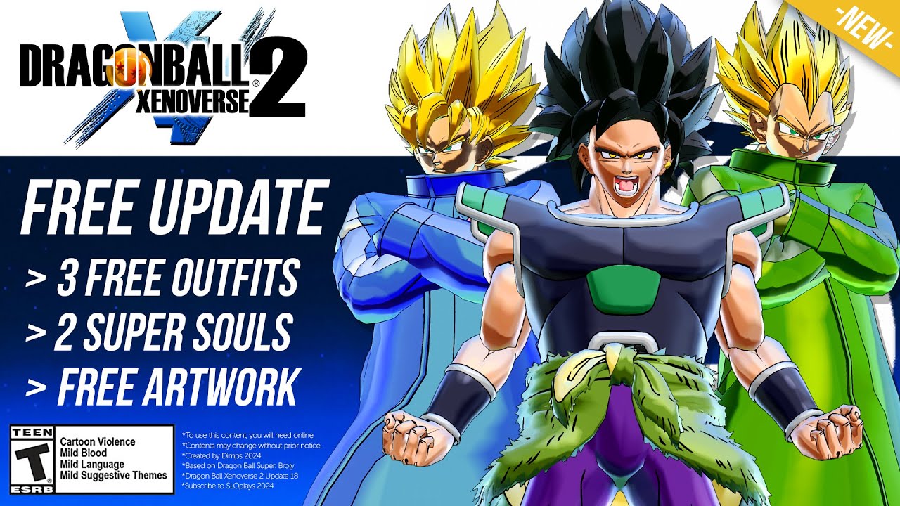 DRAGON BALL XENOVERSE 2 – Big Free Update! - YouTube