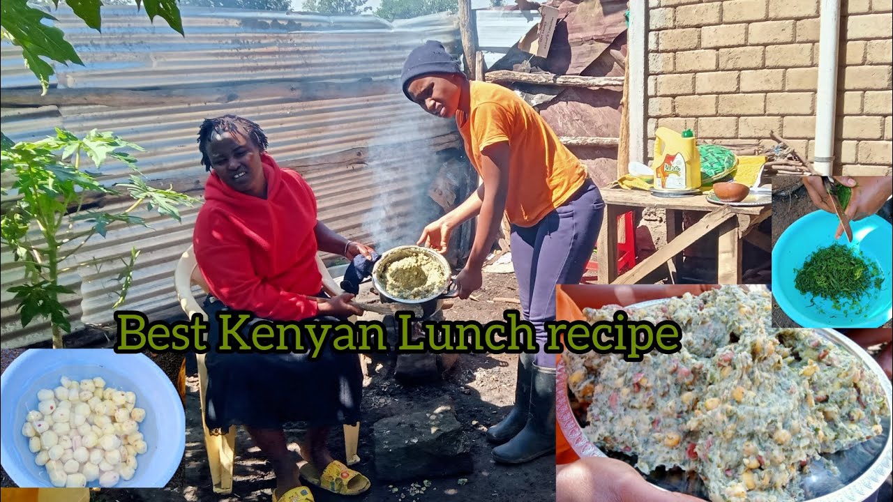 Kenyan Kitchen: Mom & Daughter's Delicious African Lunch! - YouTube