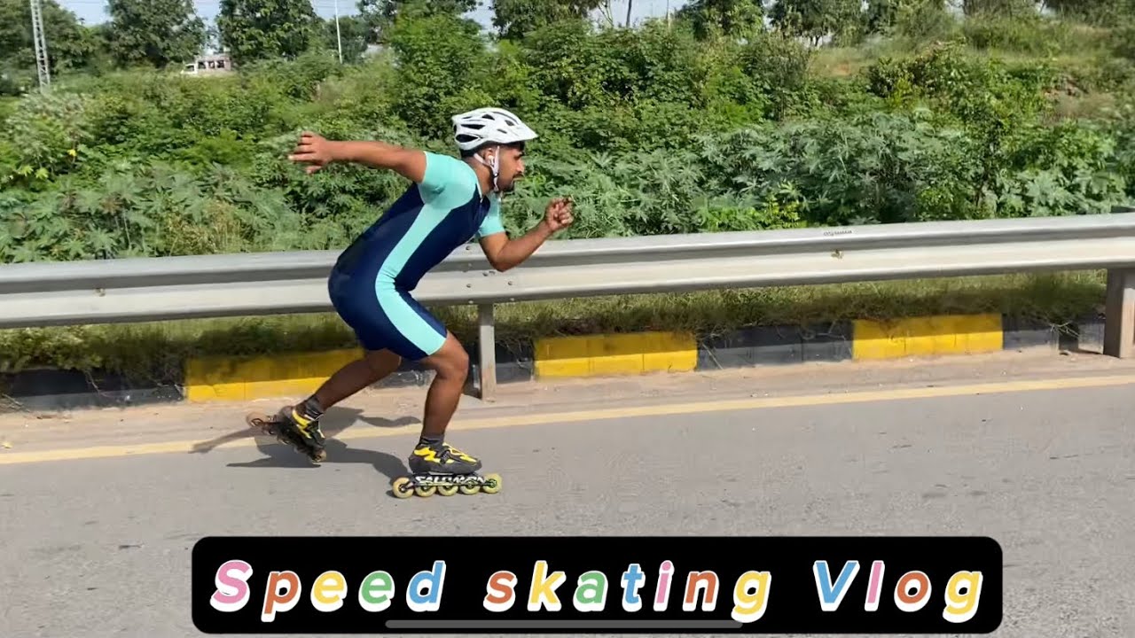 Speed skating Vlog / Bilal professional skater - YouTube