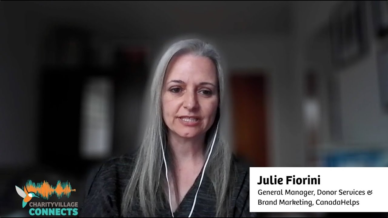 CharityVillage Connects: Full Interview with Julie Fiorini - YouTube