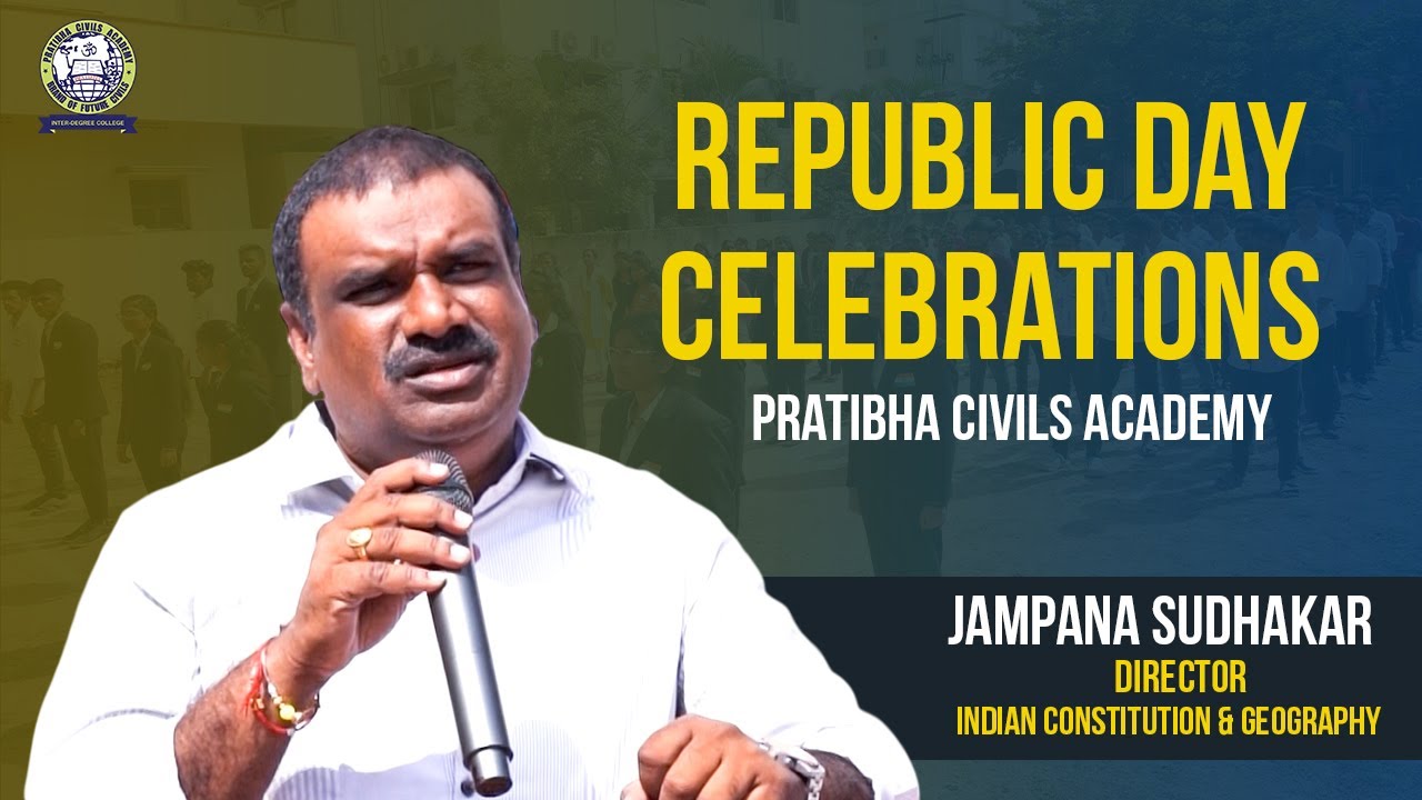 Grand Republic Day Celebration at Pratibha Civils Academy | Jampana ...