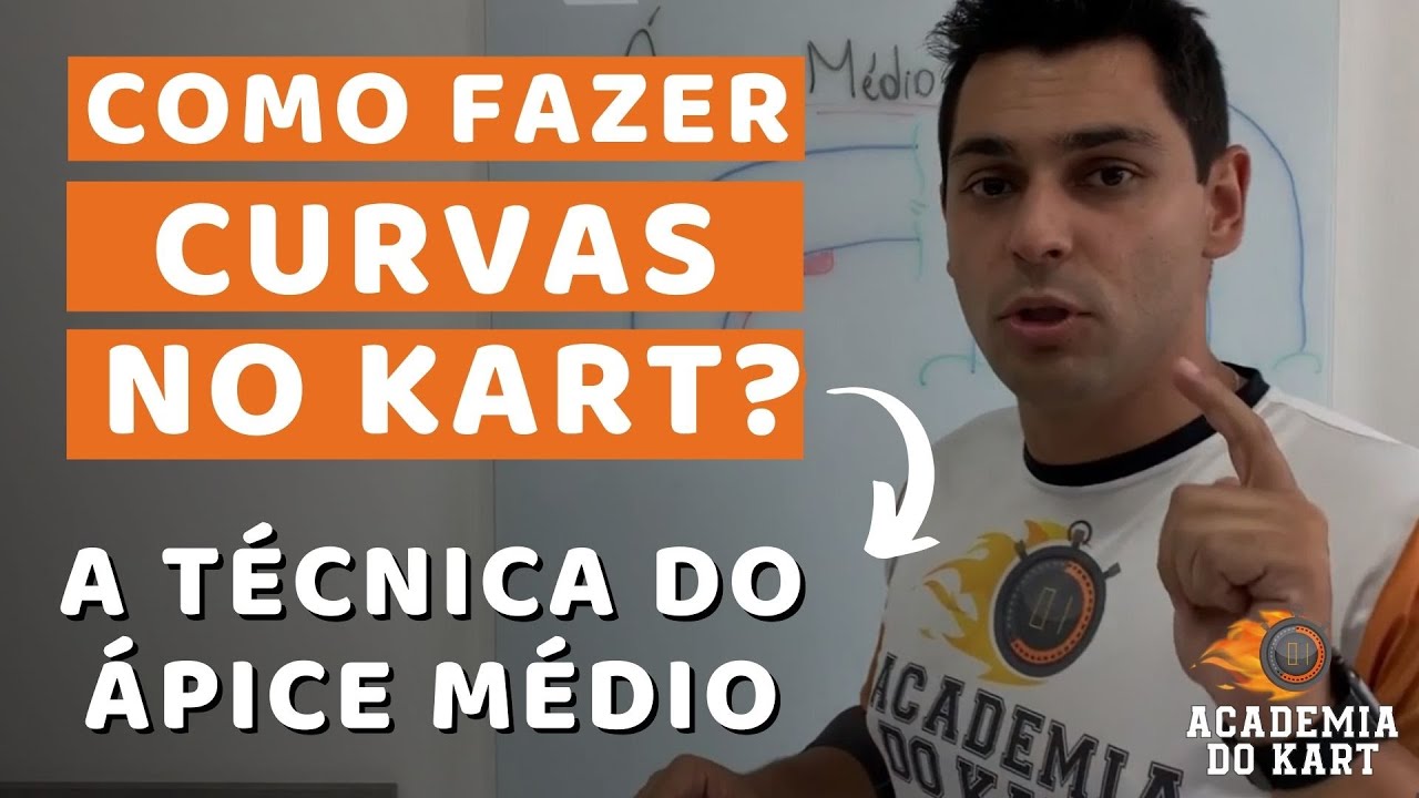 Como fazer curvas no KART? - A técnica do ÁPICE MÉDIO - YouTube