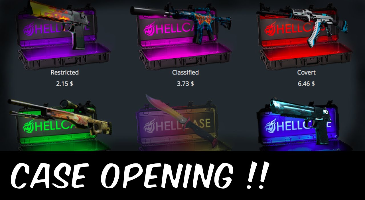 [FR] Case opening CS:GO - Hellcase | On a du lourd ! - YouTube