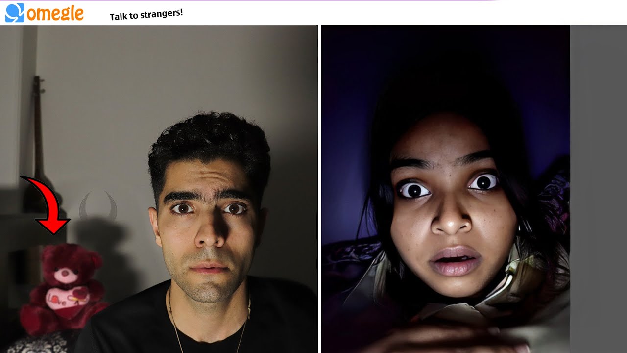 TEDDY BEAR TROLLING JUMPSCARE ON OMGEGLE - YouTube