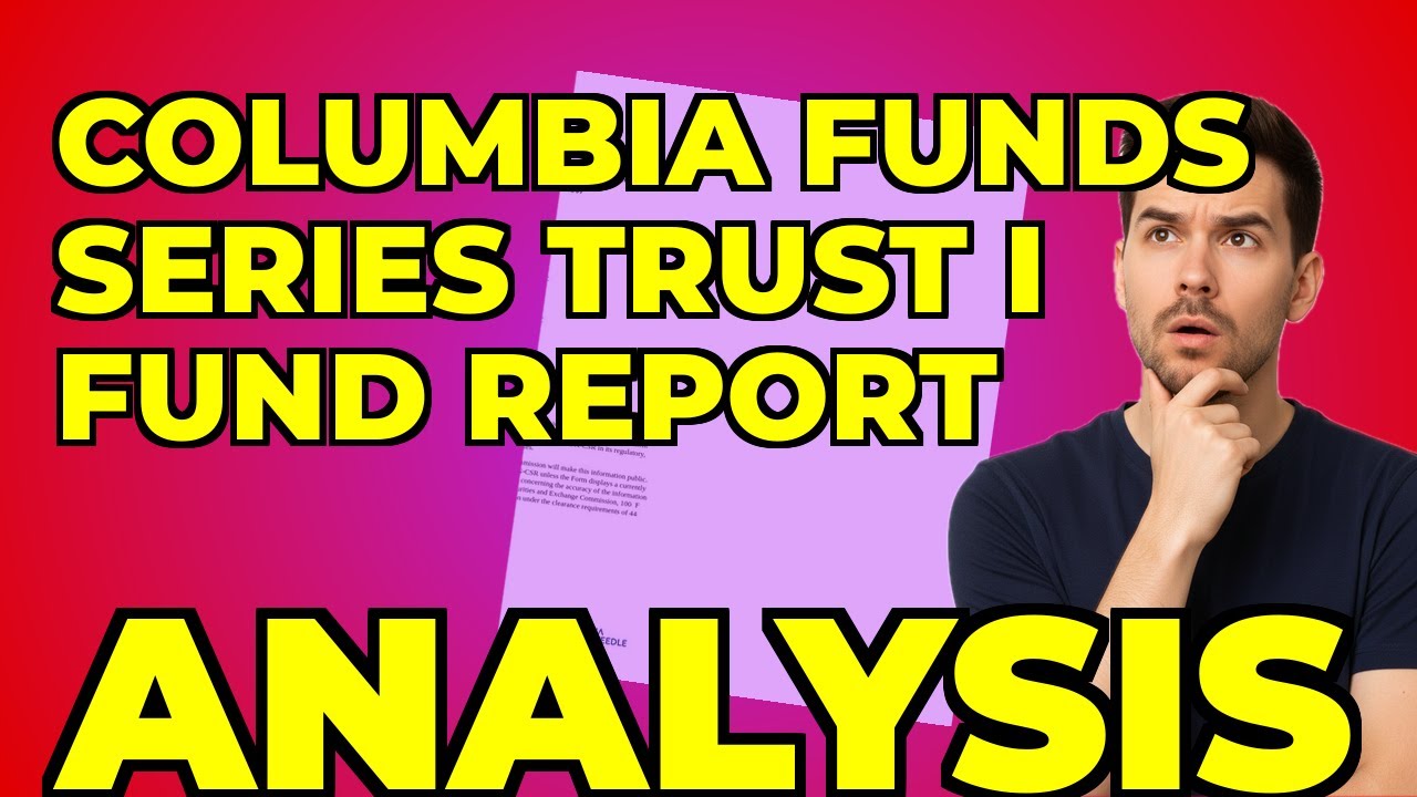 My red flag from Columbia Ultra Short Term Bond Fund's annual report ...