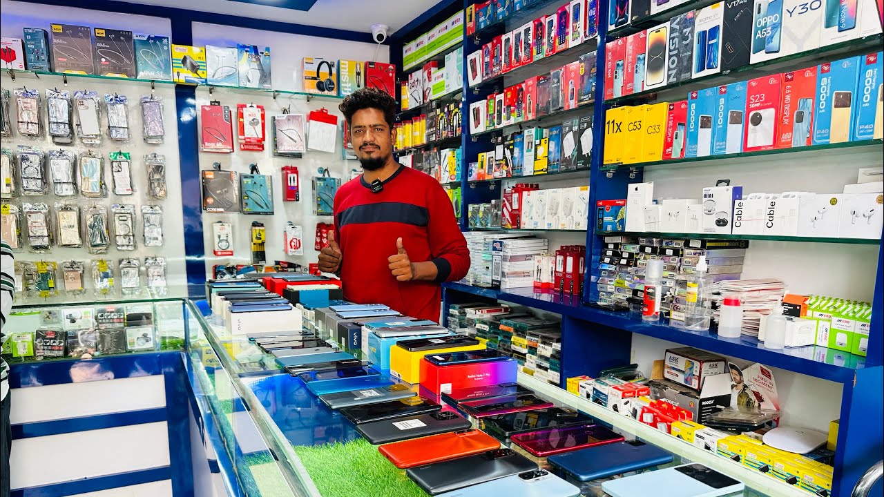 Dhone umar mobile second hand mobile store exchange mobile store - YouTube