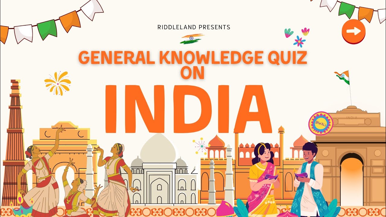 The India Quiz|How Much Do You Know India?|General Knowledge Quiz|Can ...
