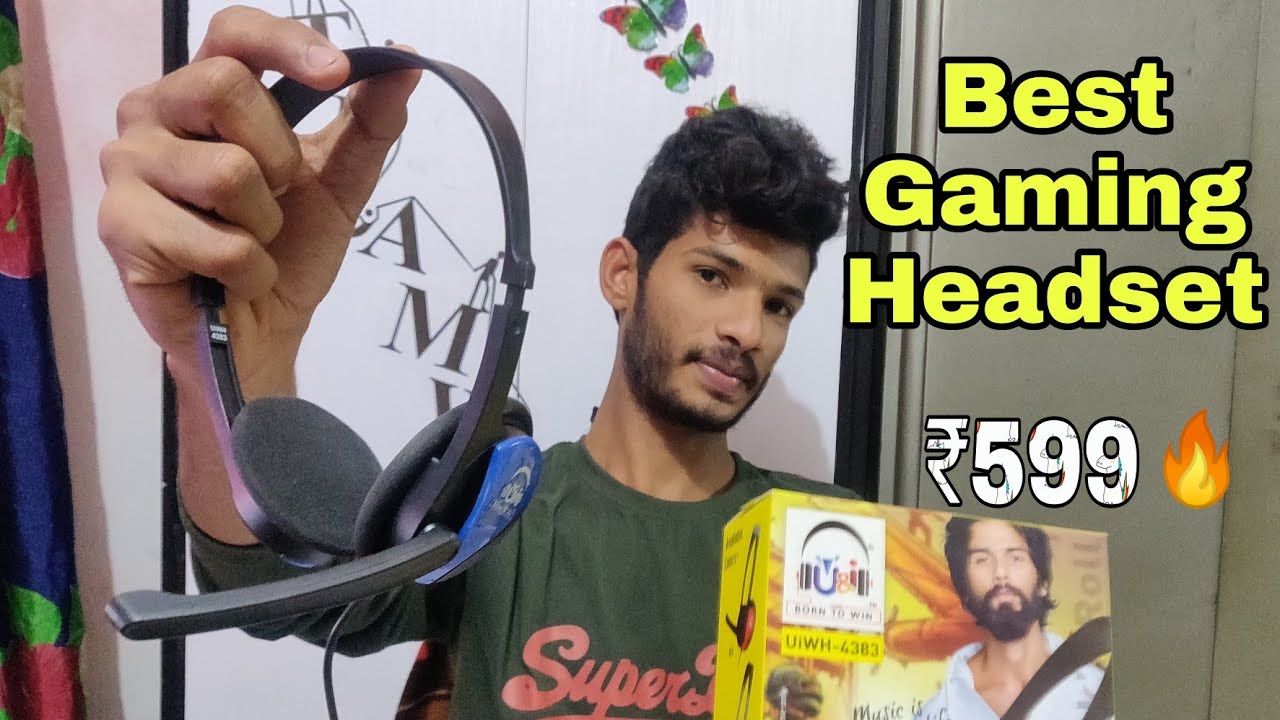 Best Gaming Headset With Mic Under ₹599/- MRP Unboxing|| Best Gaming ...