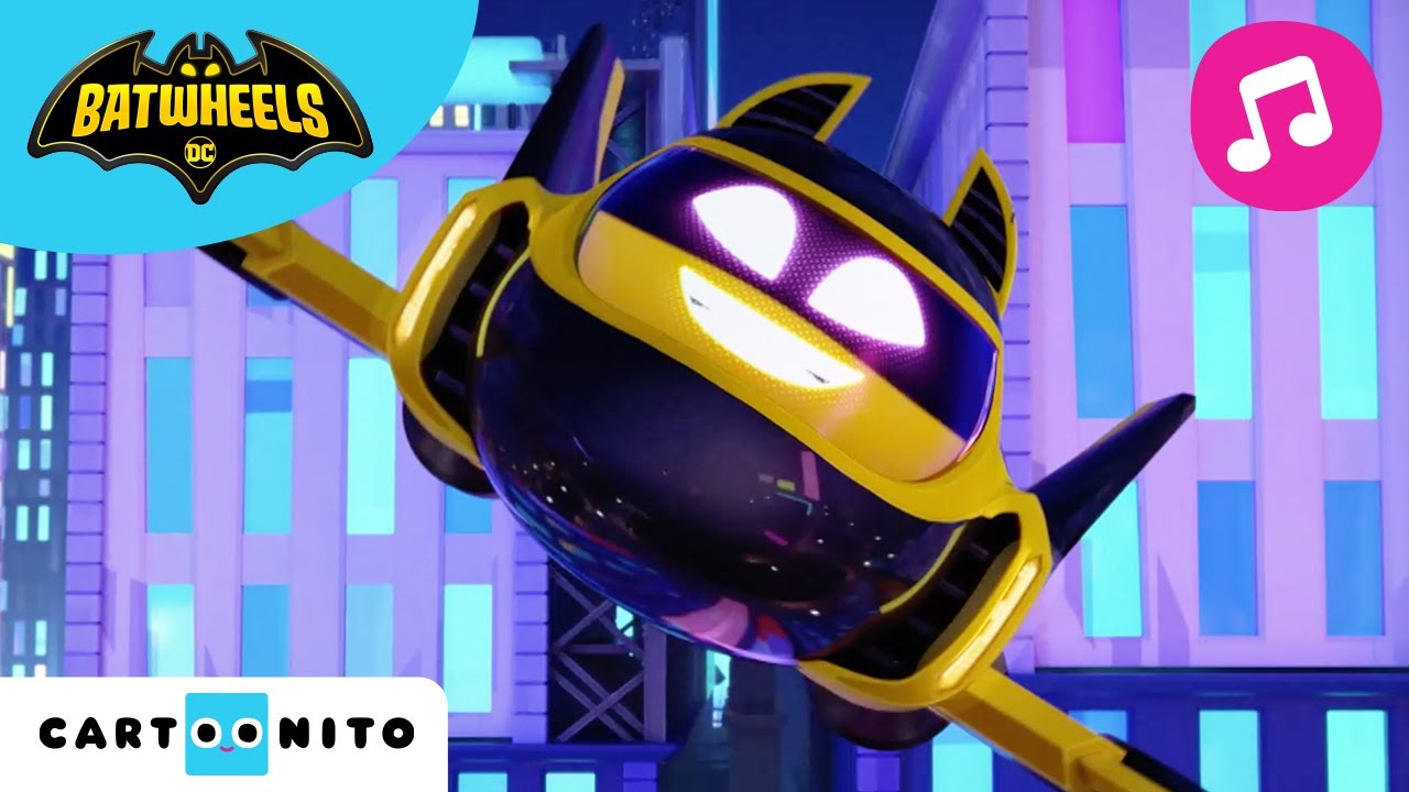 Avionul Batwing | Videoclipuri muzicale BatRoți | Desene animate pentru ...