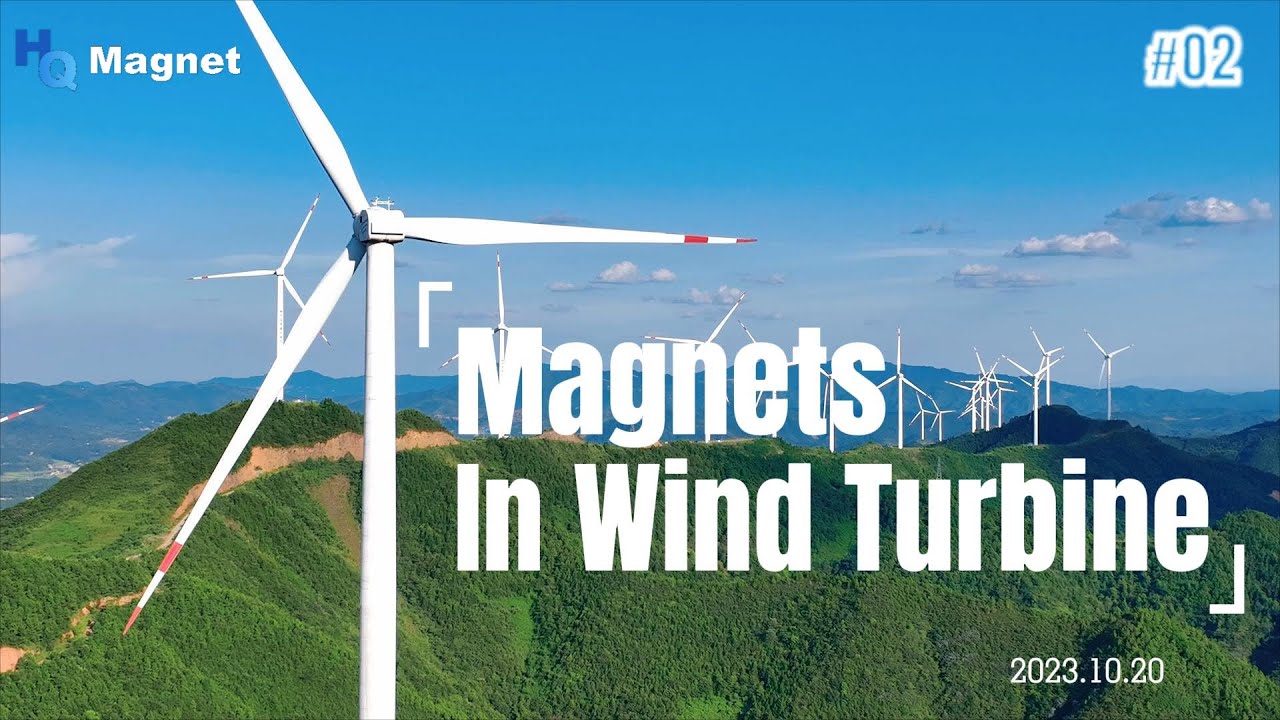 Application of magnets in wind turbine generator - YouTube