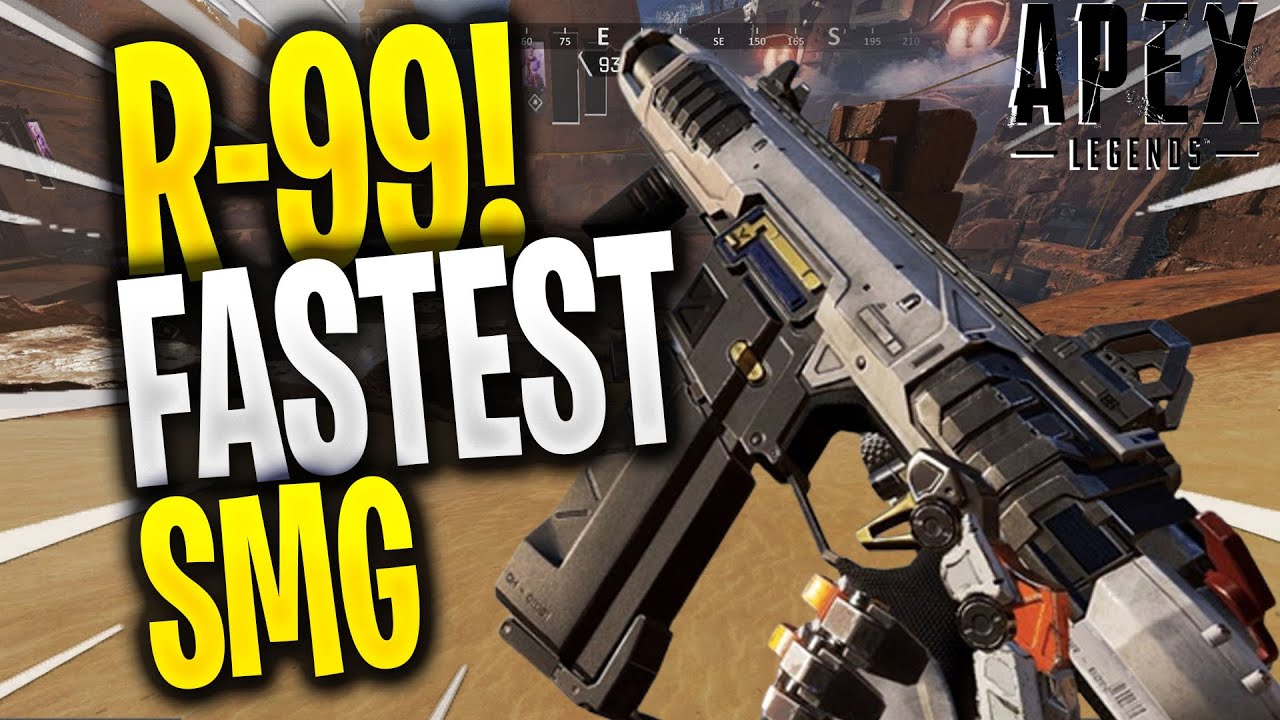 Fastest SMG Gun R-99 in Apex Legends Mobile | Apex Legends Mobile R-99 ...