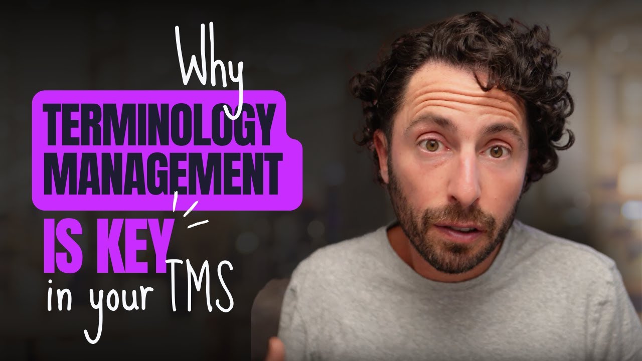 Translation Management System: Why Terminology Management is Key - YouTube