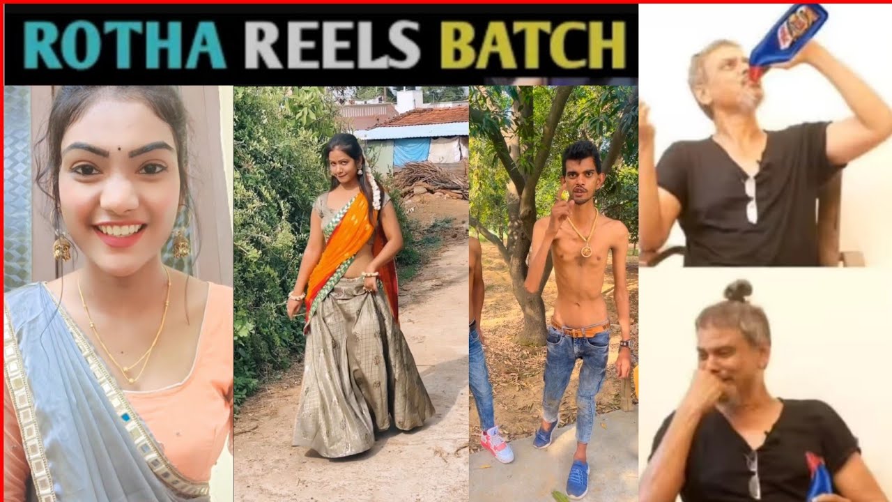 rotha reels batch troll | telugu reels troll| the Cartoon kid - YouTube