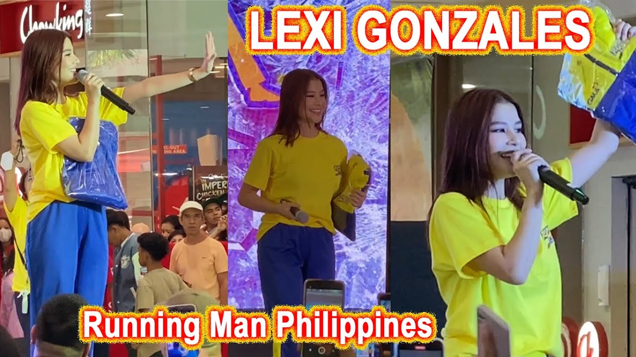 LEXI GONZALES - RUNNING MAN PHILIPPINES| ROBINSON PLACE ANTIPOLO - YouTube