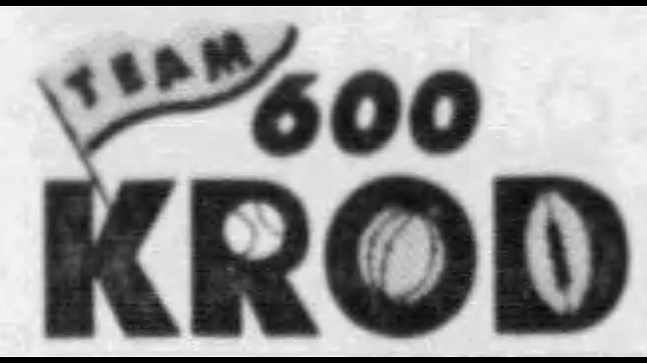KROD 600 El Paso, Texas received in Arizona 1995 - YouTube
