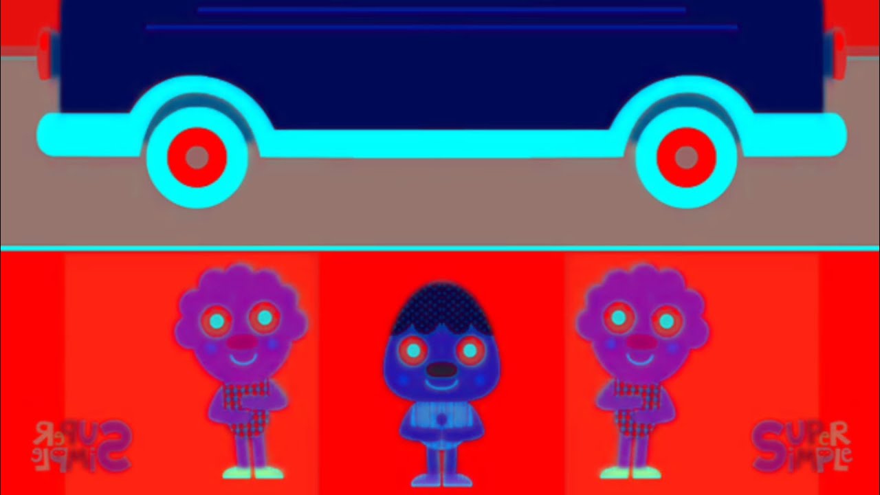 Wheels on the bus go round|Noodle n Pals|(Sponsored By Gamavision Csupo ...