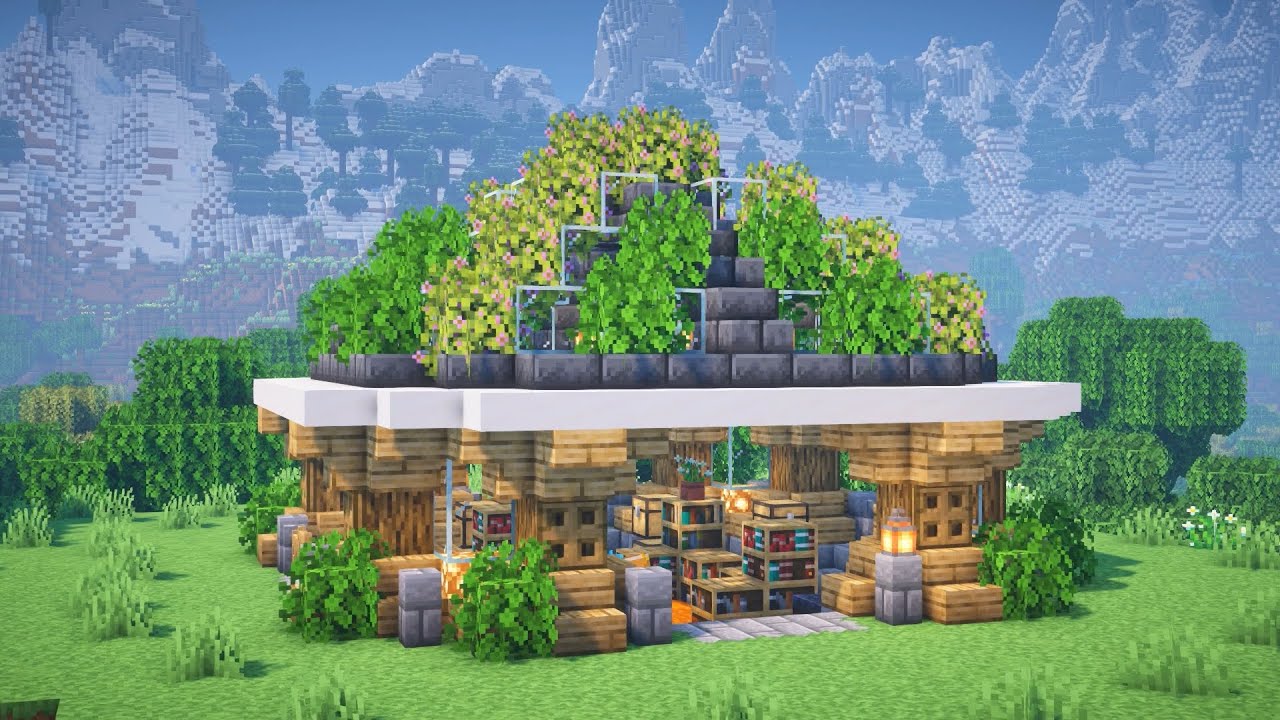 Minecraft | How to Build a Enchanting Room - YouTube