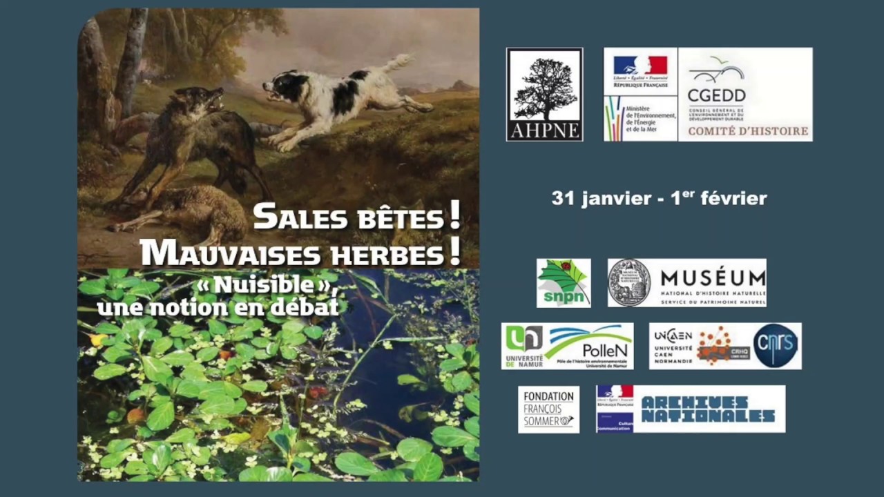 Le nuisible, une catégorie juridique. Logiques et paradoxes de la ...