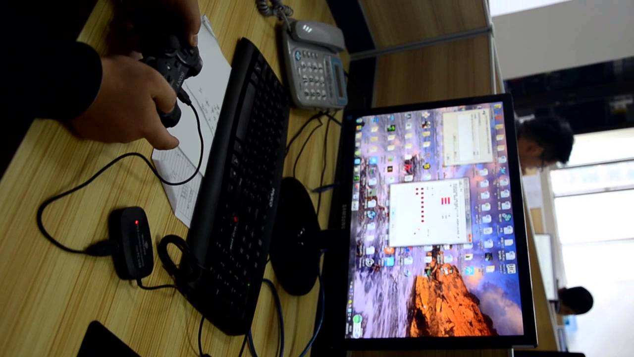 HOW TO USE MAYFLASH WIRELESS PS3 CONTROLLER USB ADAPTER - YouTube