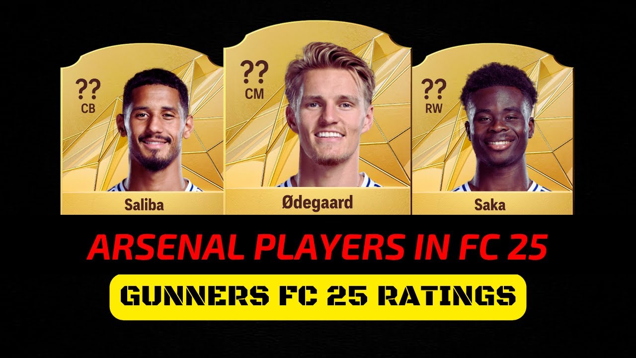 FC 25 | ARSENAL PLAYERS RATINGS, BEST ARSENAL PLAYERS 🤯🔥💲 - YouTube