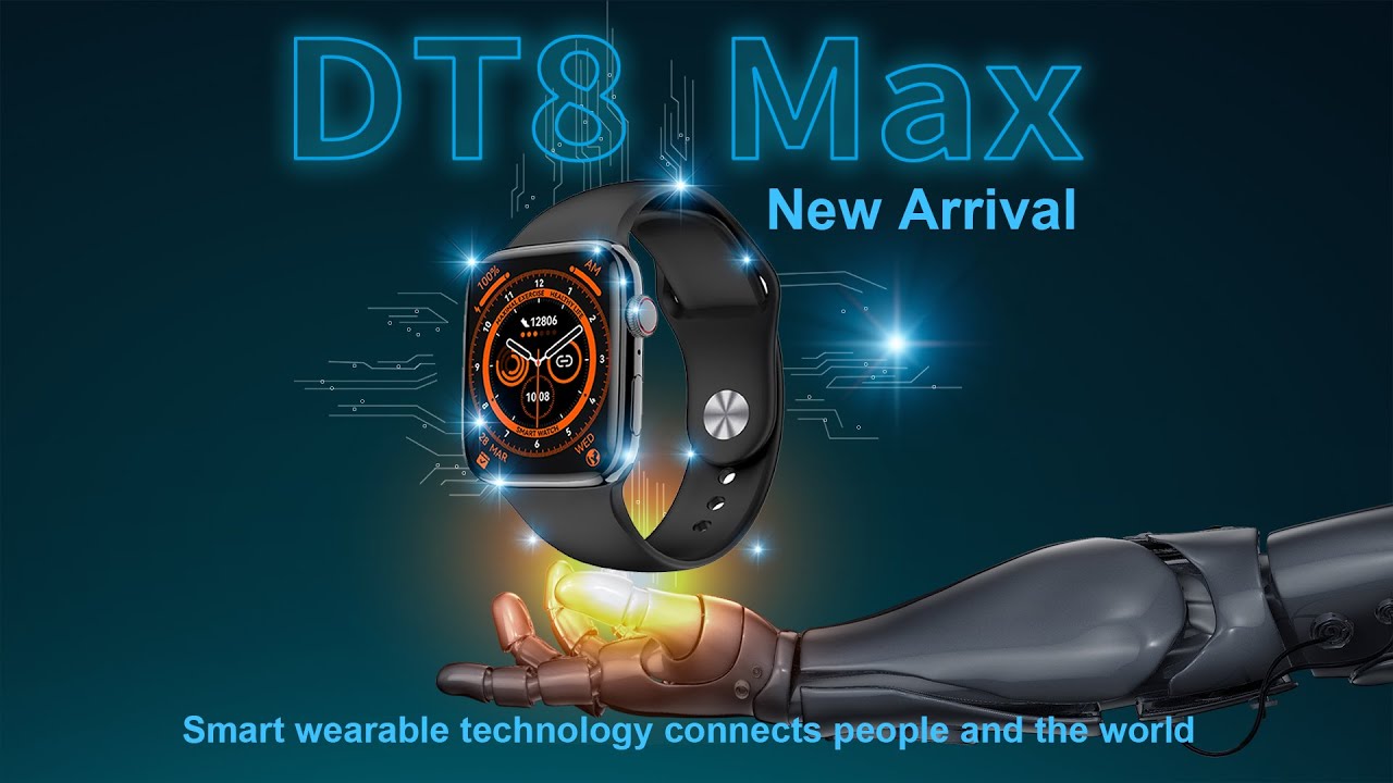 Stunning smartwatch DT8 Max with temperature measurement has arrived ...