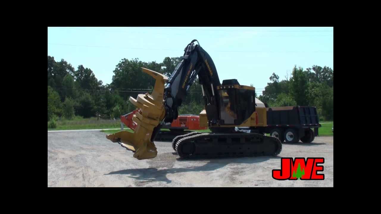 Tigercat 860C Buncher offered by John Woodie Enterprises, Inc. - YouTube