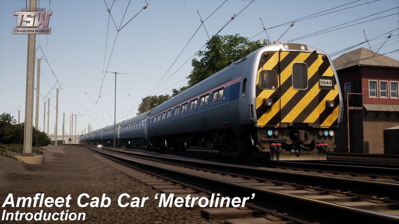 Amfleet Cab Car Introduction : Northeast Corridor New York : Train Sim ...