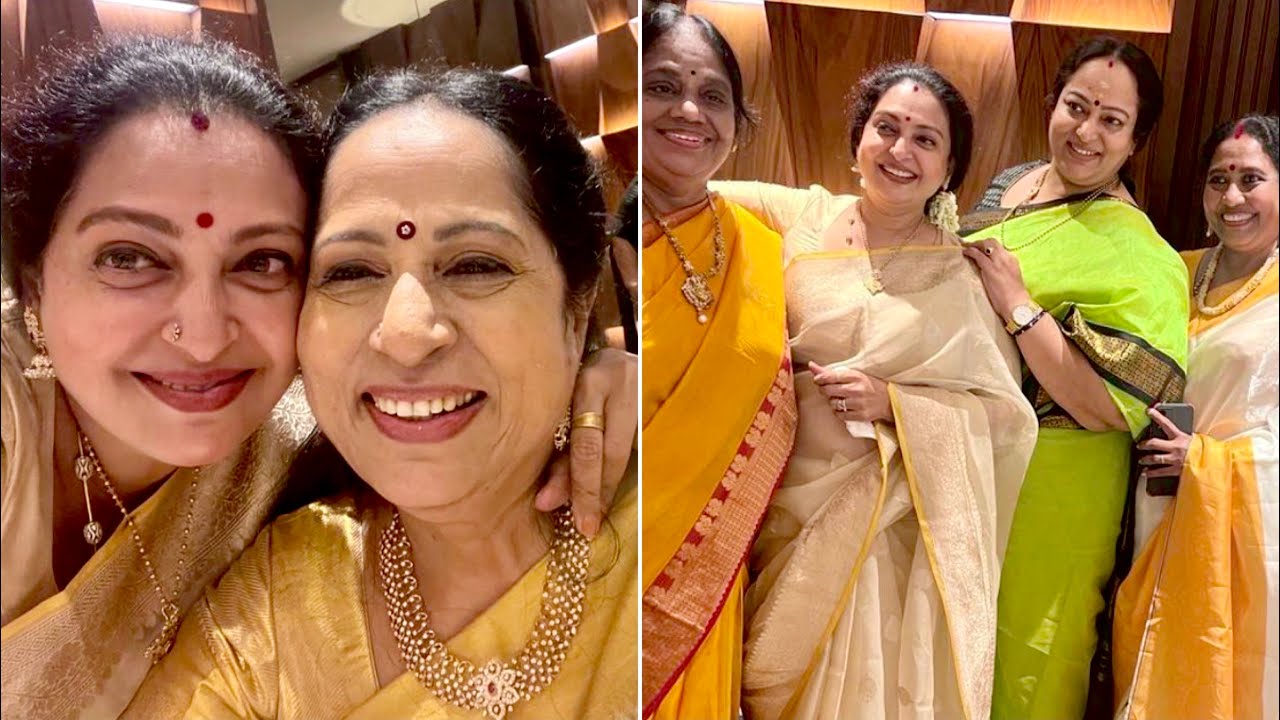 70’s Actress Satyapriya 70th Birthday Celebration with Seetha, Nalini ...