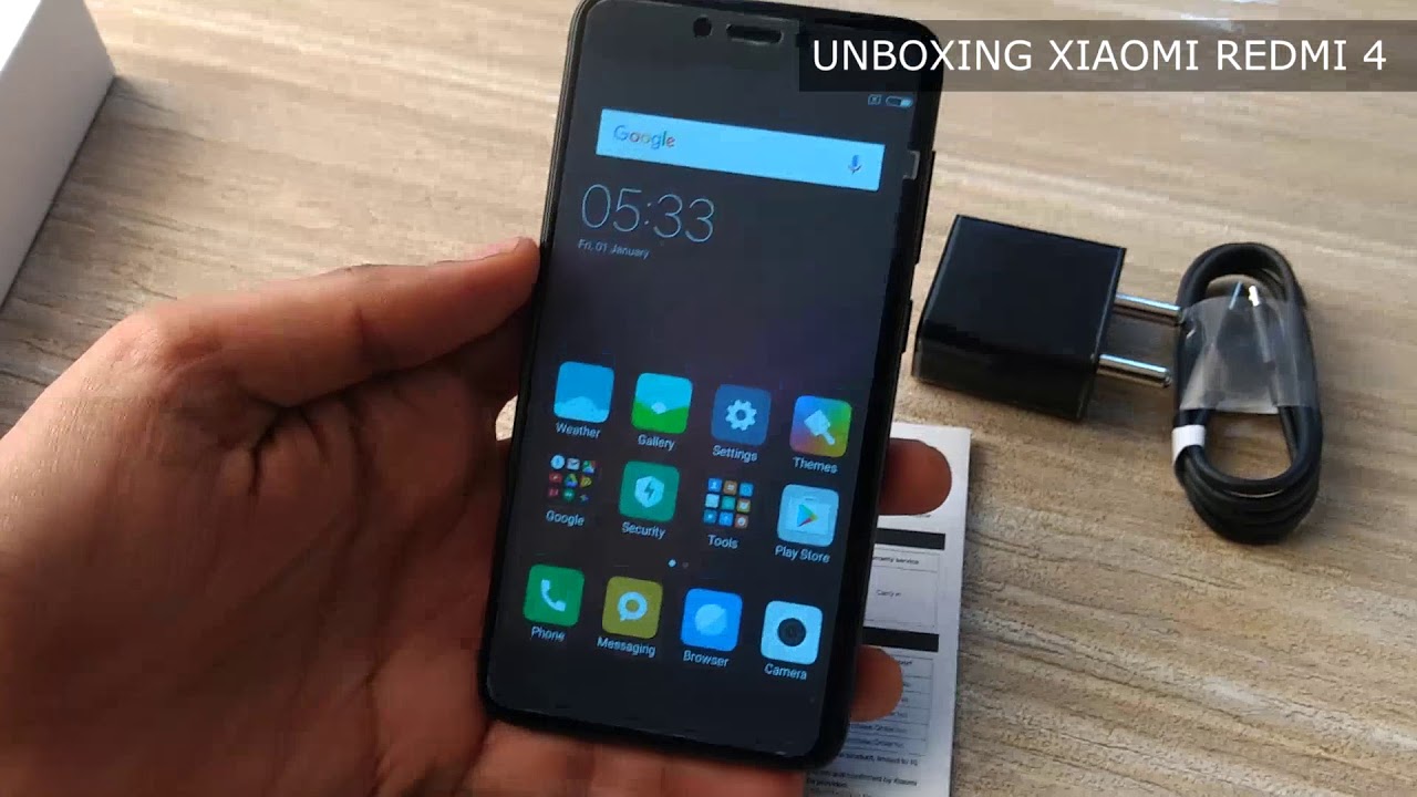 Xiaomi Redmi 4: 4GB/64GB - Unboxing & Quick Review - YouTube
