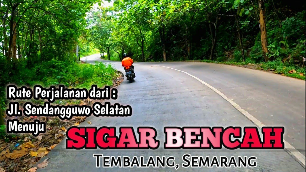 Rute Perjalanan Dari Sendangguwo Menuju Sigar Bencah, Tembalang ...