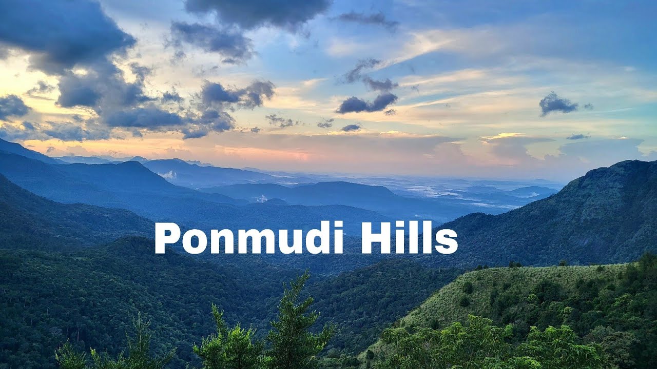 Ponmudi Hills view from KTDC Golden Peak Resort - YouTube