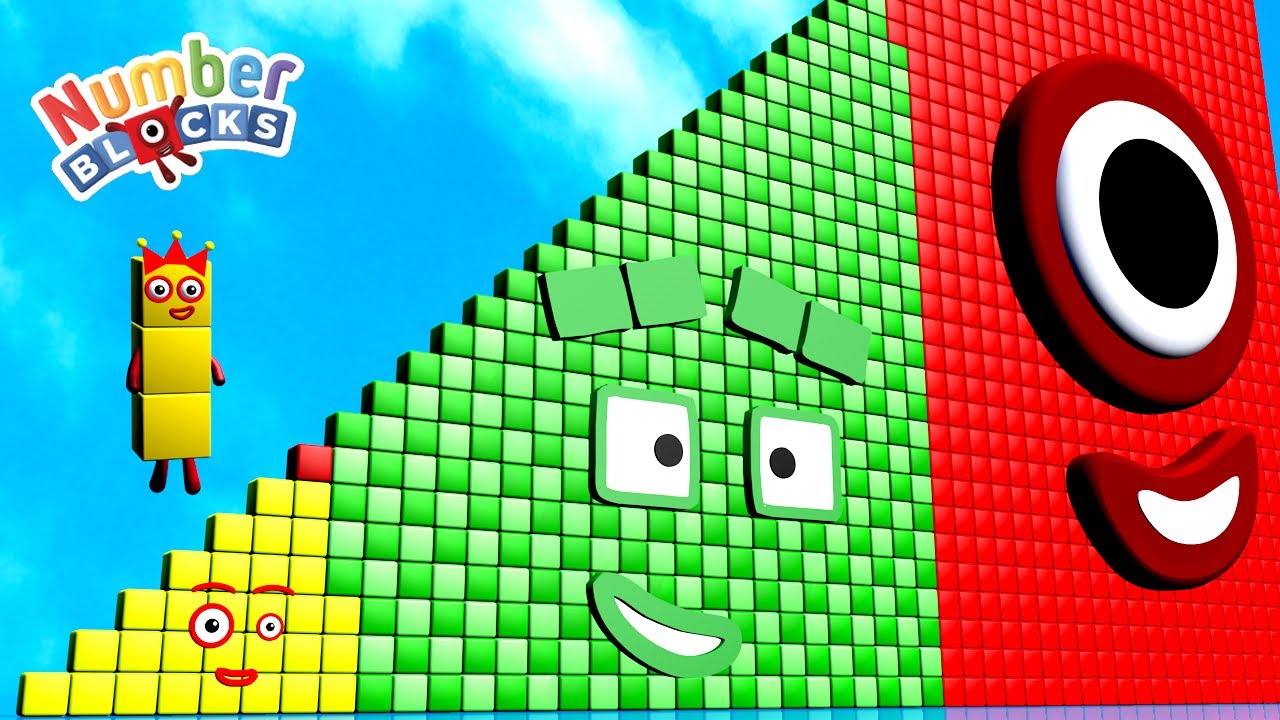 Numberblocks PUZZLE Step Squad 1431 The Amazing Numberblocks HUGE ...