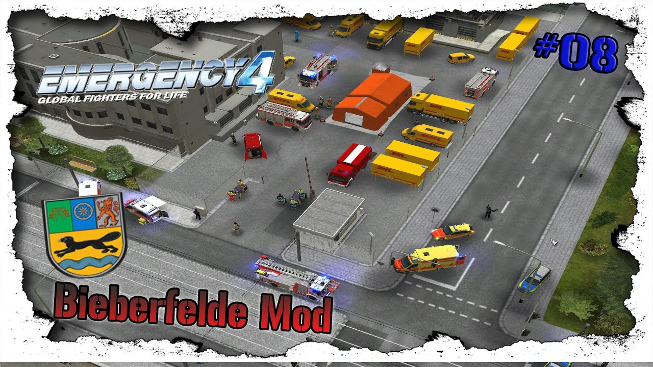 Emergency 4 #08 - Bieberfelde Mod 1.1 - Neue Mod ABC-Einsatz / Let´s ...