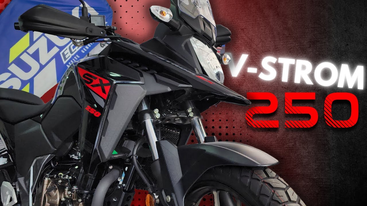 Suzuki Vstrom 250 SX Review Técnica y Tecnologías - YouTube