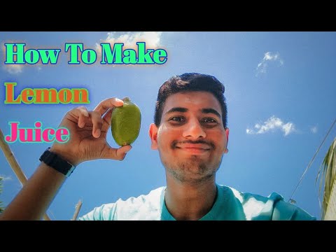 How To Make Lemon Juice Recipe in This House. Lemon New Vlog. Benefits ...