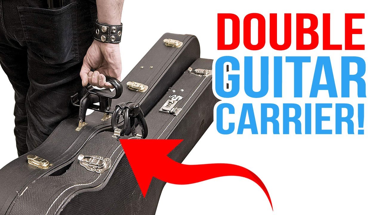 2 x Guitar Case Carrier Review & Demo - GTR-CA-2X Guitar Roadie Stage ...